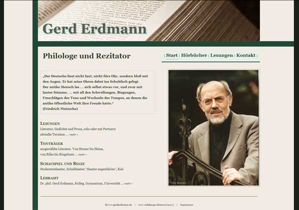 gerd-erdmann.de - webdesign.hkmusic.de - gerderdmann.de info